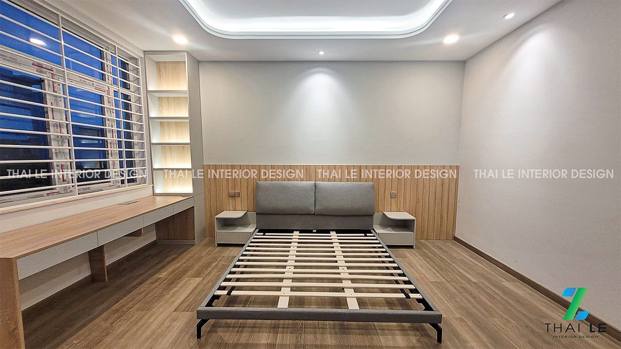 Thi công nội thất nhà phố KDC An Thiên Lý Thủ Đức - 340m2